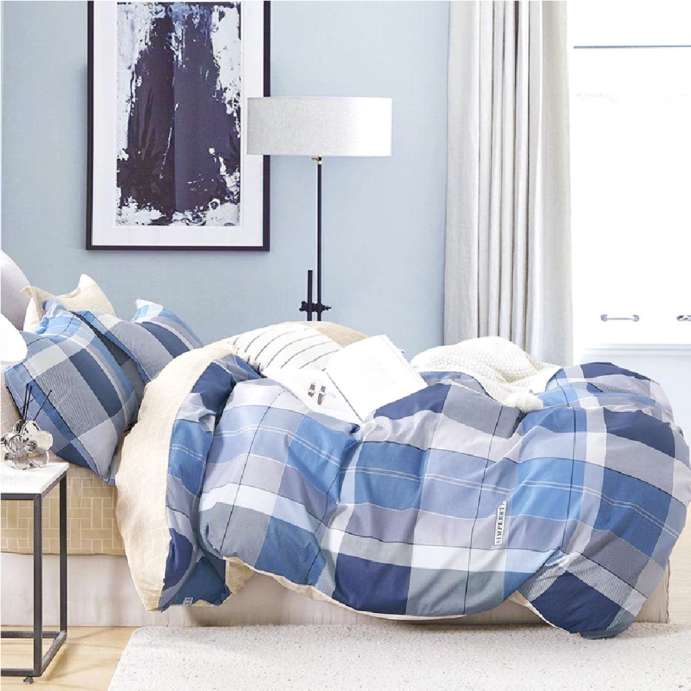 Artis - 雪紡棉 單人床包枕套組-三宅一生-藍 - PChome 24h購物